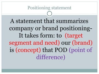 Market Segmentation | PPT