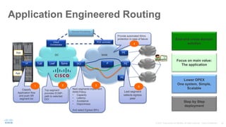 Segment Routing & Application Engeering Routing | PPT