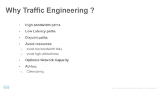 Segment Routing & Application Engeering Routing | PPT