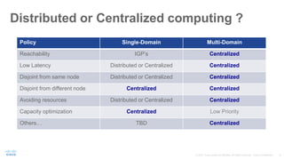 Segment Routing & Application Engeering Routing | PPT