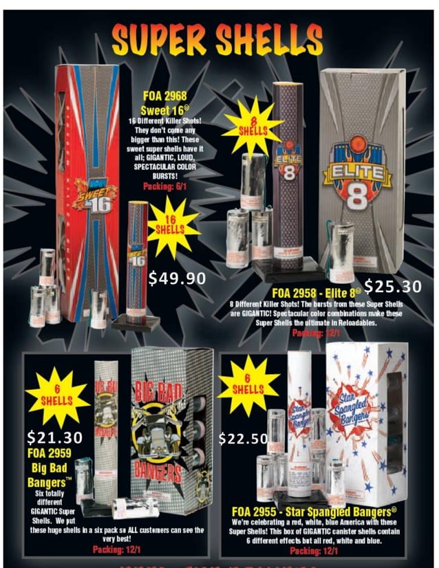 Segment 003 of fireworks catalog | PDF