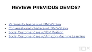 Building a Visual Recognition Service | PDF