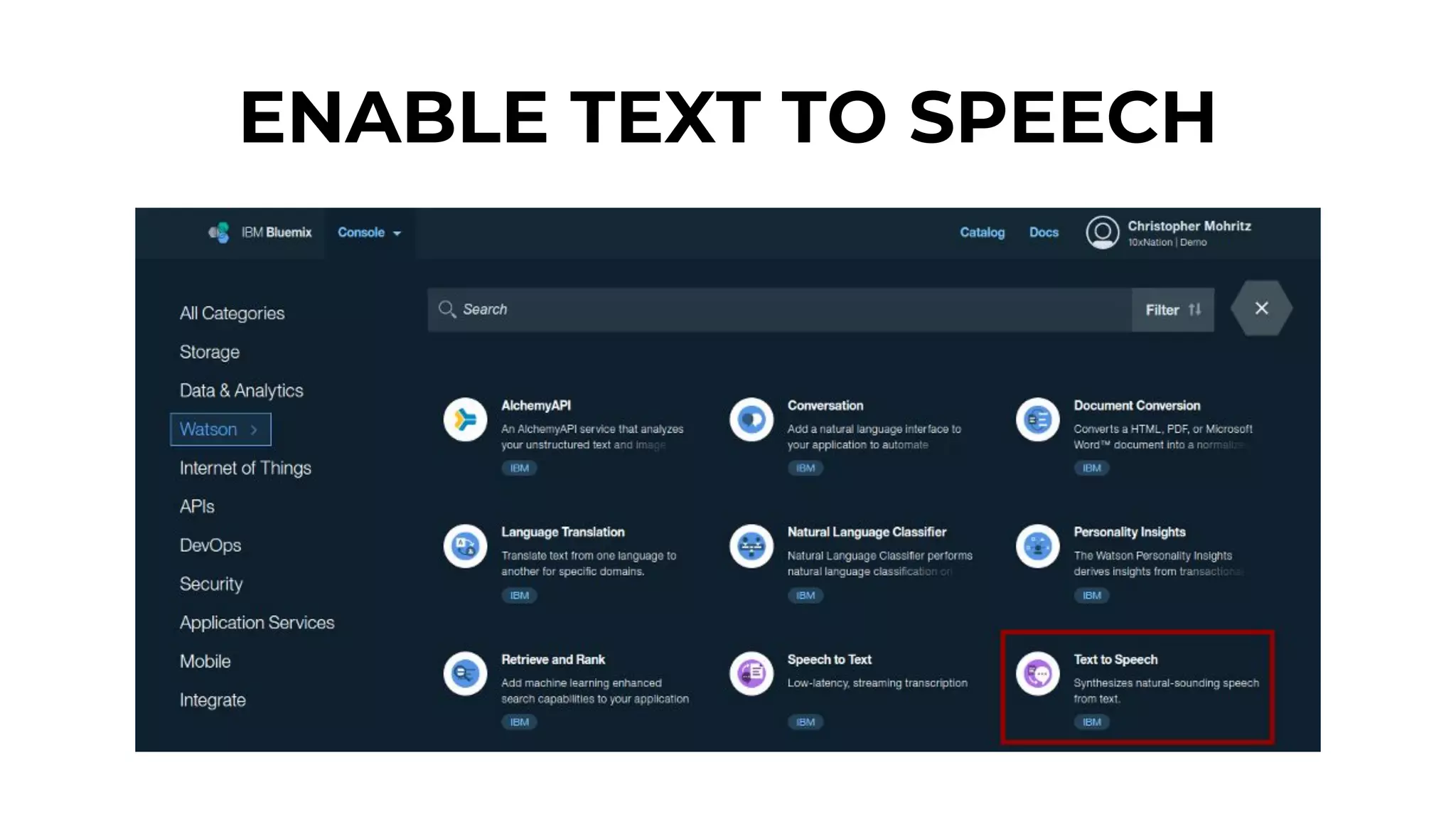 Building a Conversational Speech Interface | PPT