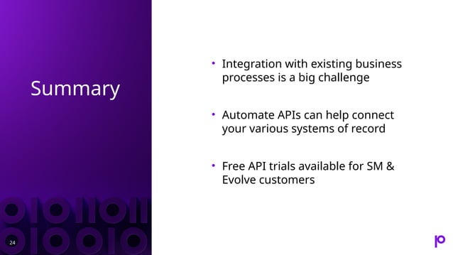 Segment 2 – Better Business with Precisely Automate | PPT