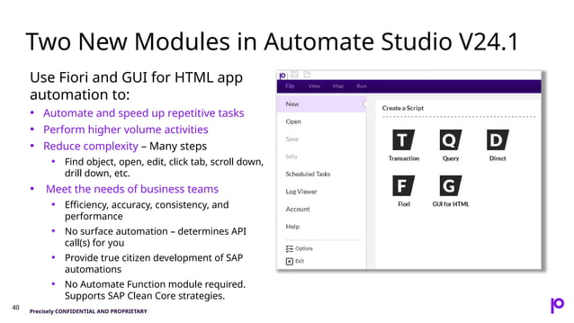Segment 2 – Better Business with Precisely Automate | PPT