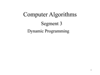 Computer algorithm(Dynamic Programming).pdf