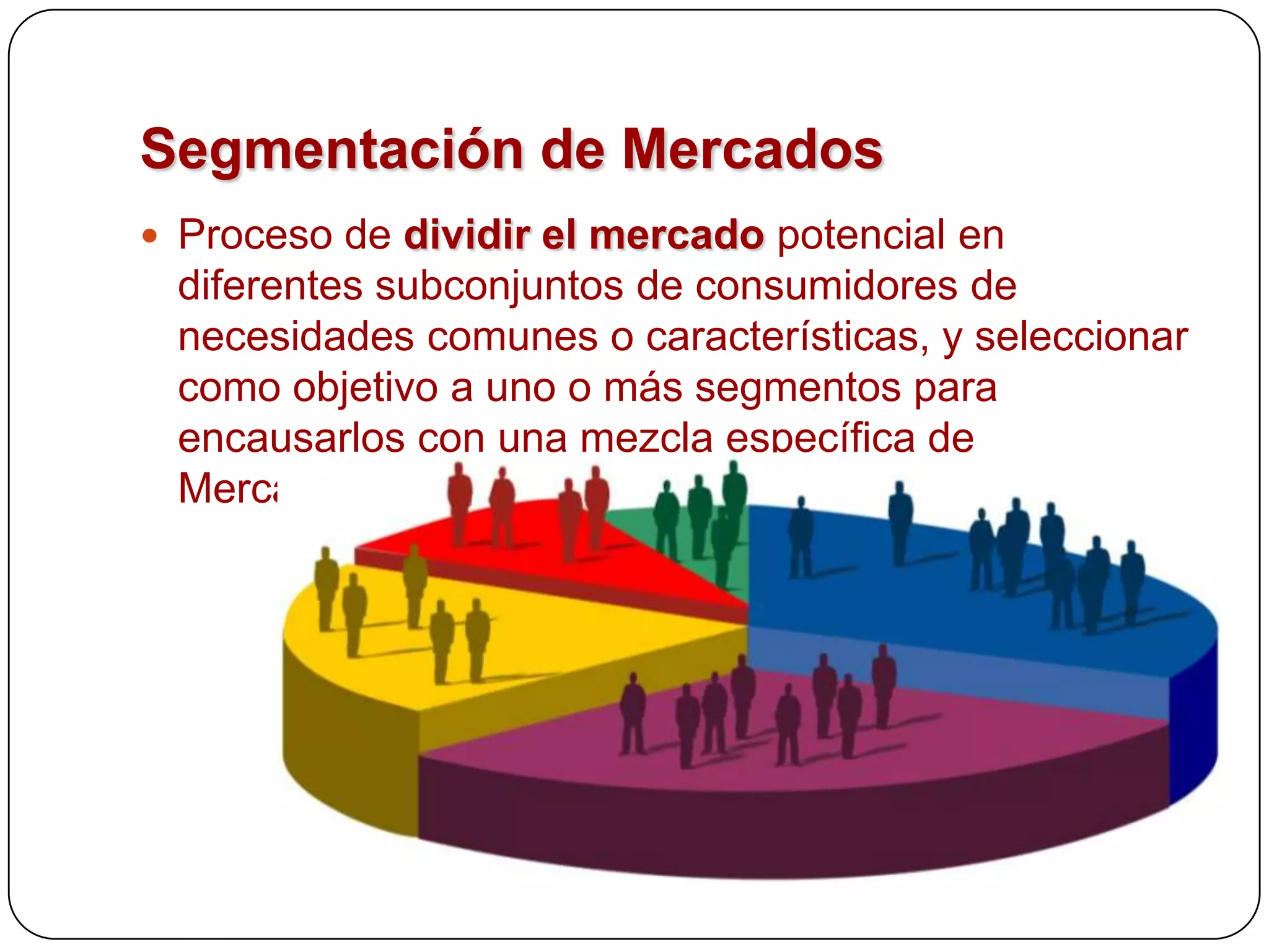 Segmentación de Mercado | PPTX