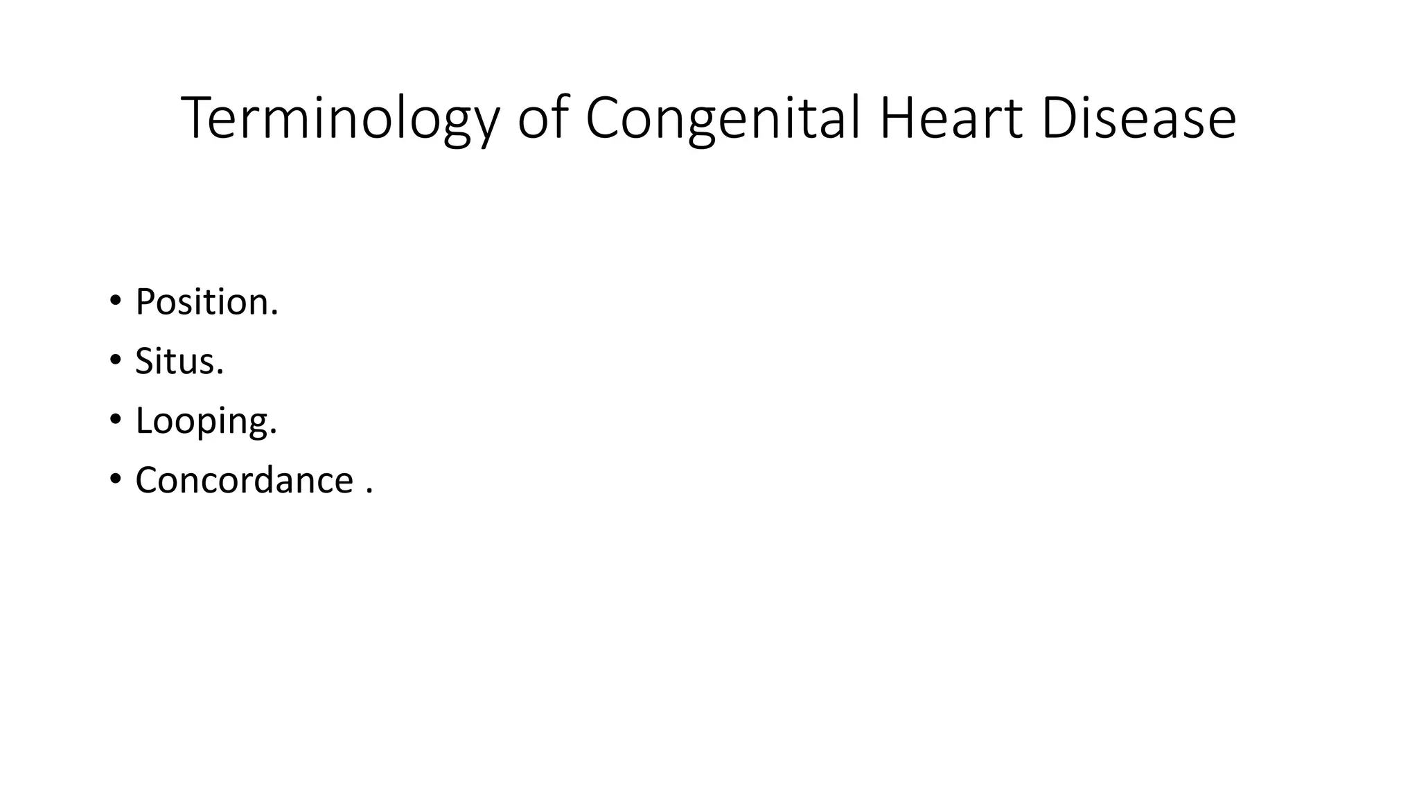 Segmental analysis in congenital heart diseases m.gibreel | PPTX