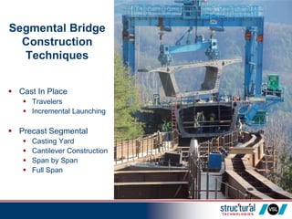 Segmental bridge constructin techniques | PDF