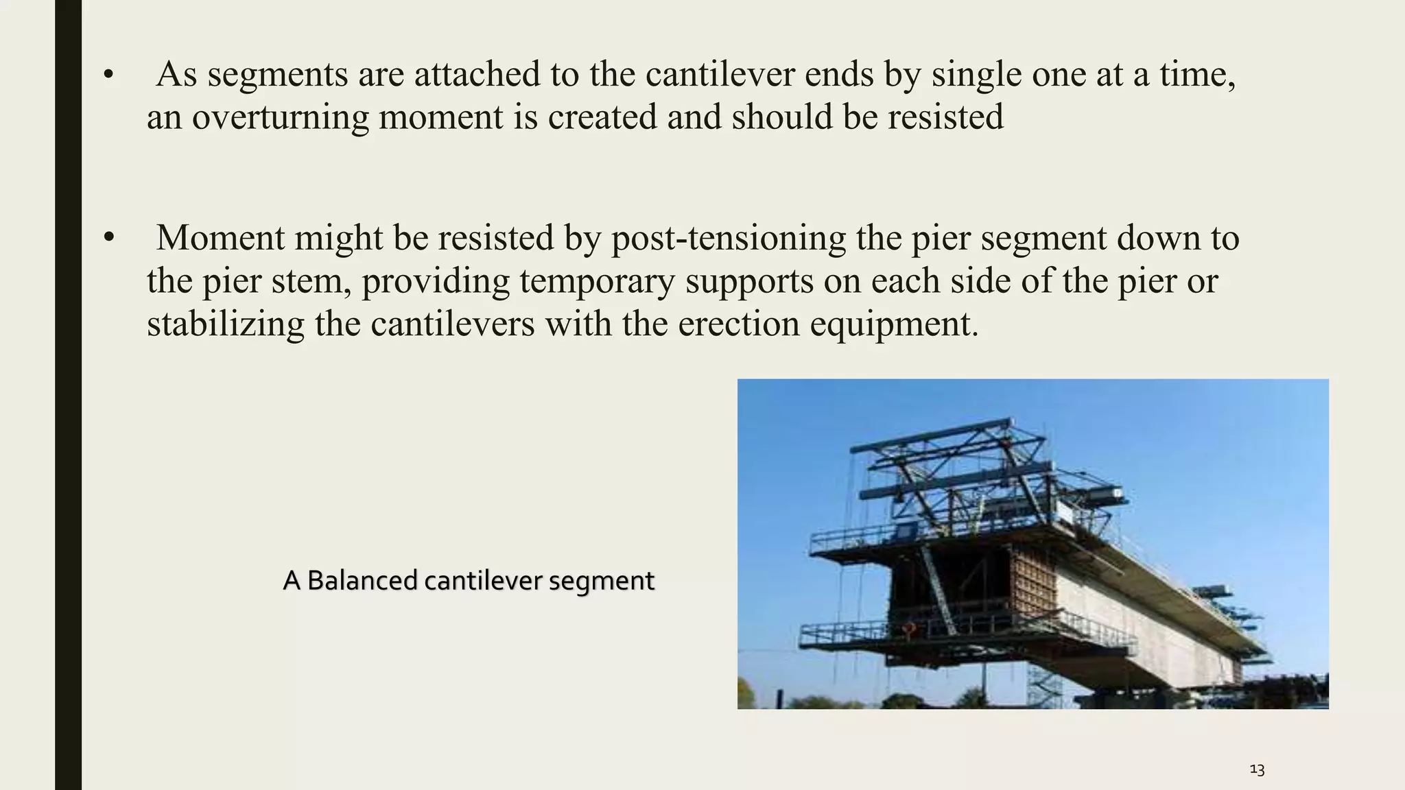 Segmental bridge construction | PPTX
