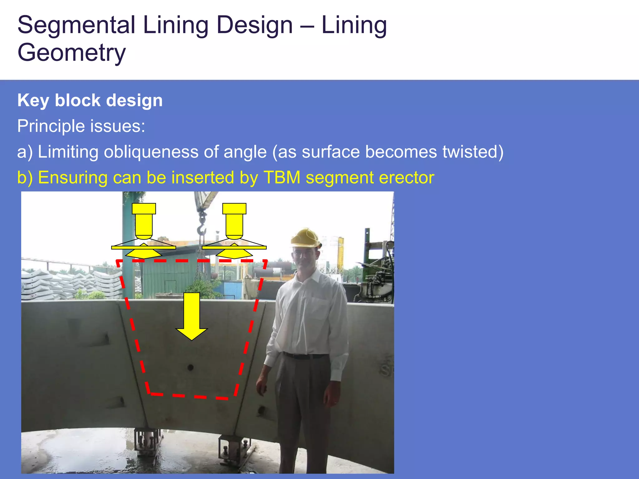 Segmental Lining Design Presentation | PPT