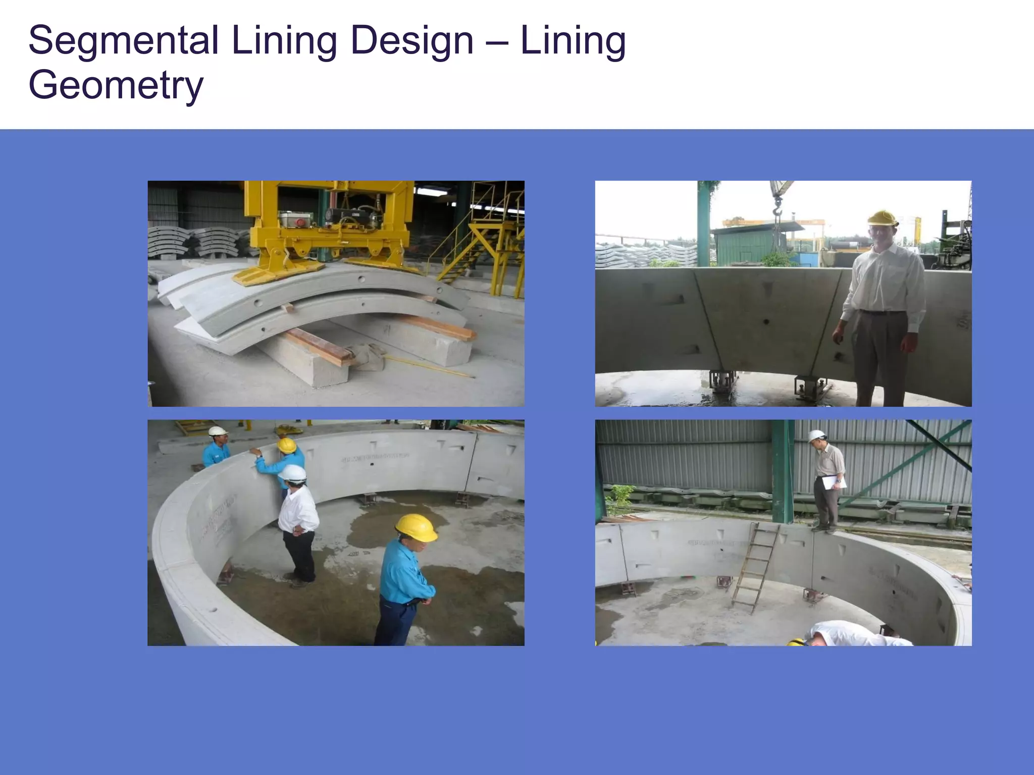 Segmental Lining Design Presentation | PPT