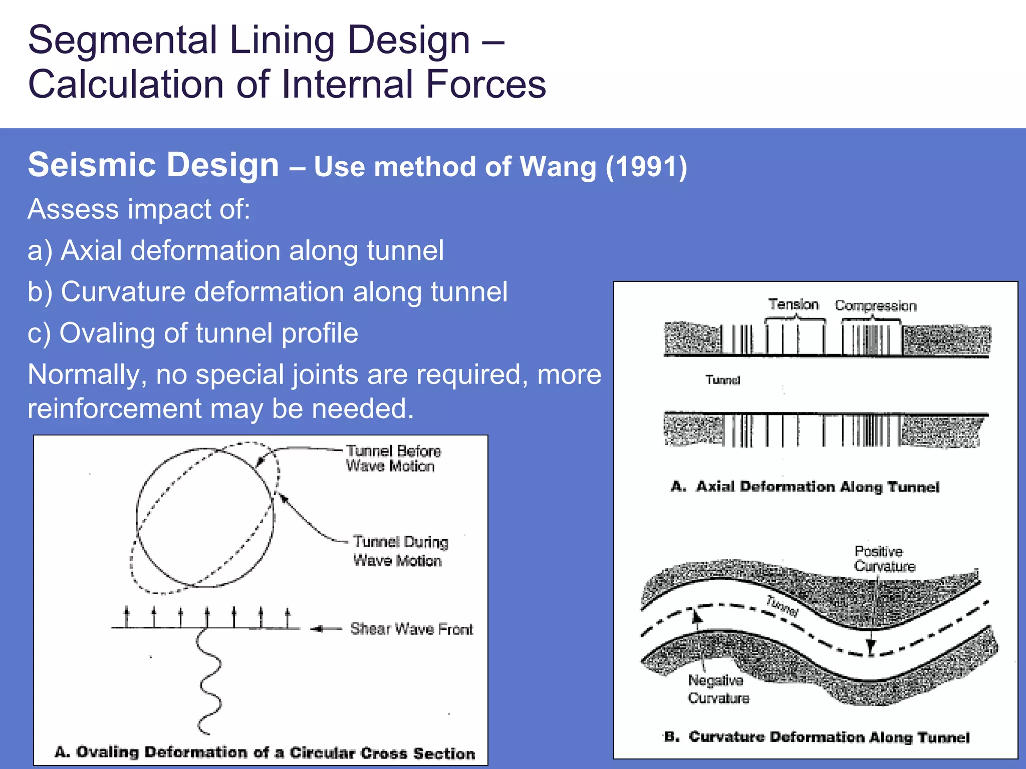 Segmental Lining Design Presentation | PPT