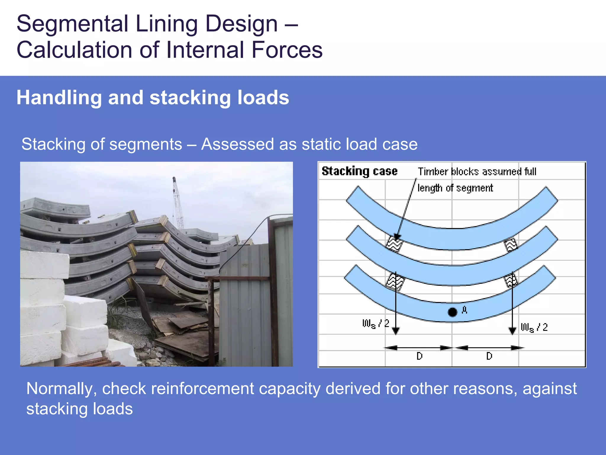 Segmental Lining Design Presentation | PPT
