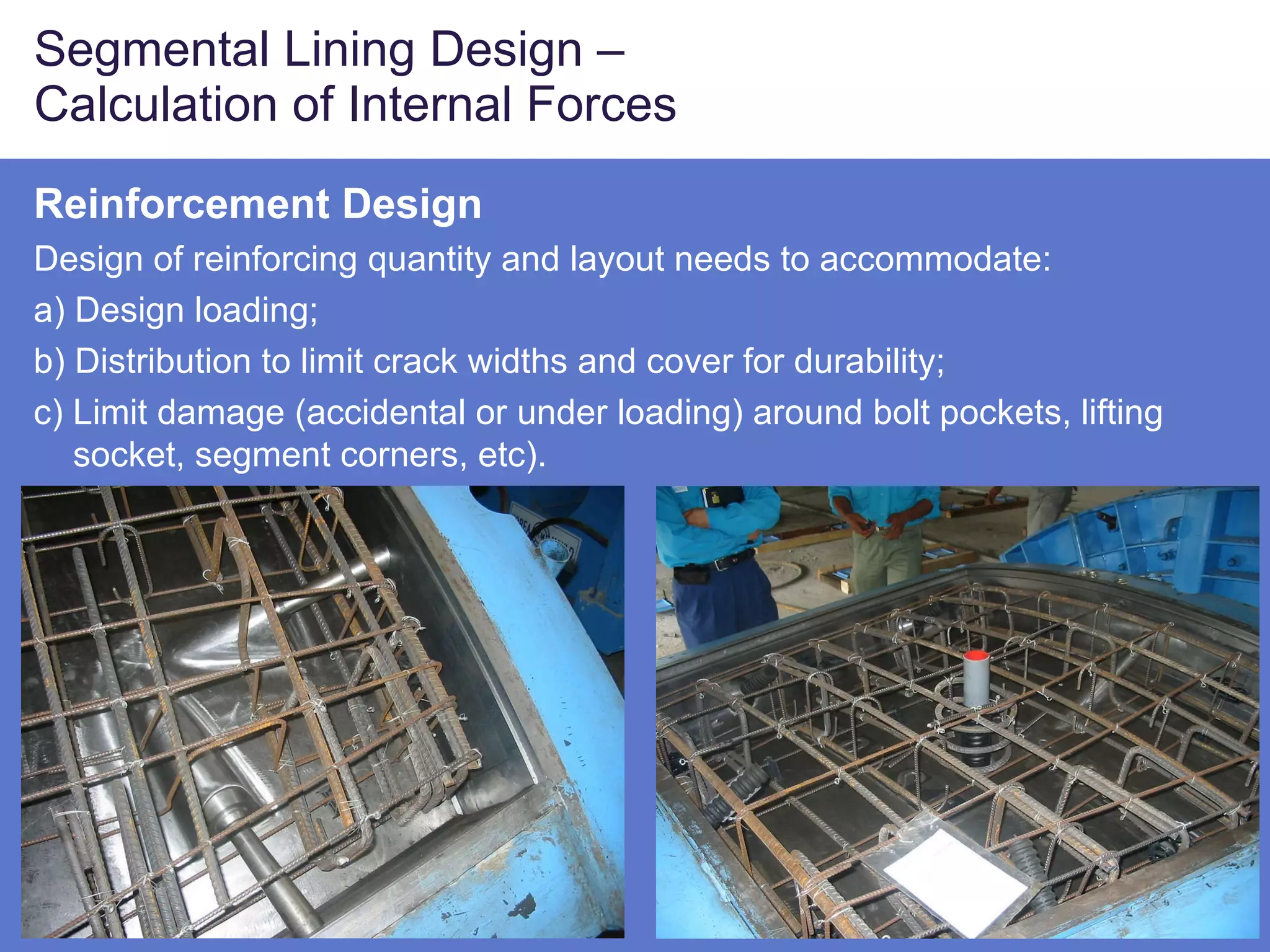 Segmental Lining Design Presentation | PPT
