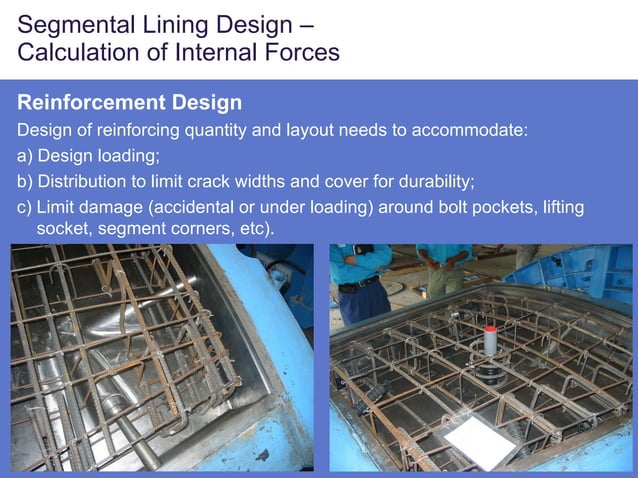 Segmental Lining Design Presentation | PPT