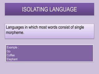 Segmental of words into morpheme | PPT