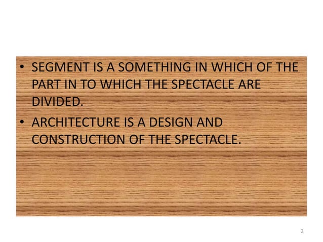 Segment architecture | PPSX