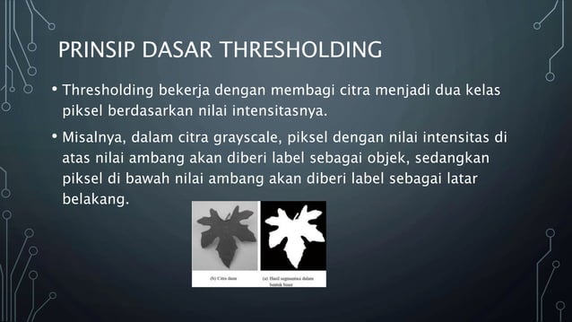 SEGMENTASI: pengertian, konsep, jenis algoritma | PPTX