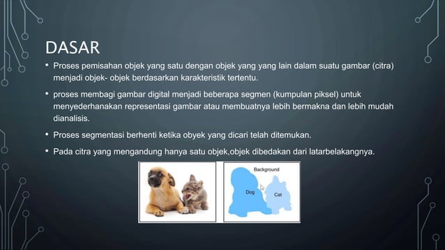 SEGMENTASI: pengertian, konsep, jenis algoritma | PPTX