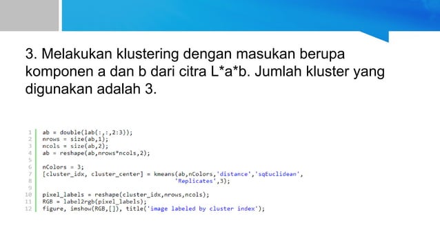 Segmentasi Citra dengan Kmeans mathlab.pptx
