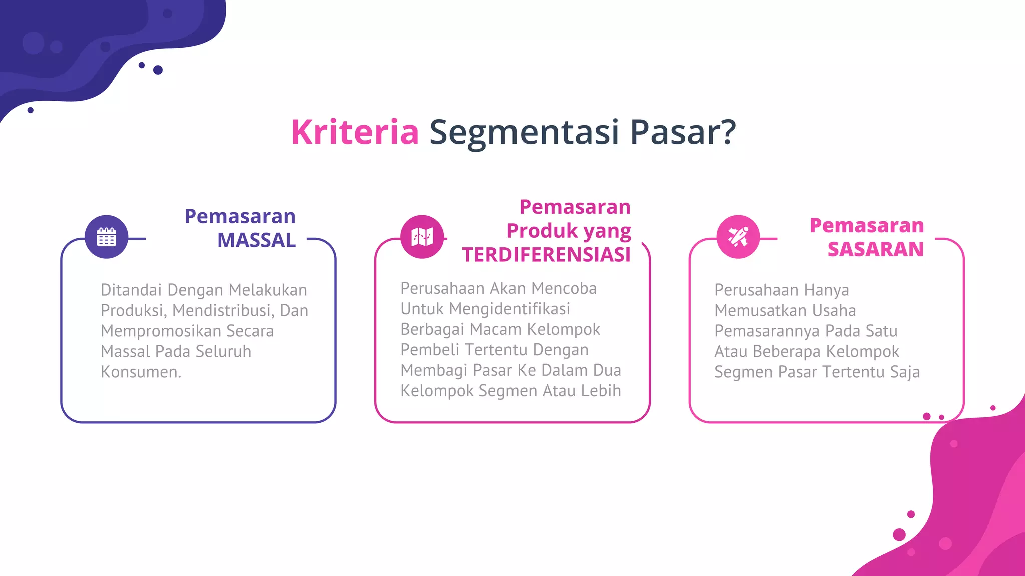 Segmentasi pasar | PPTX