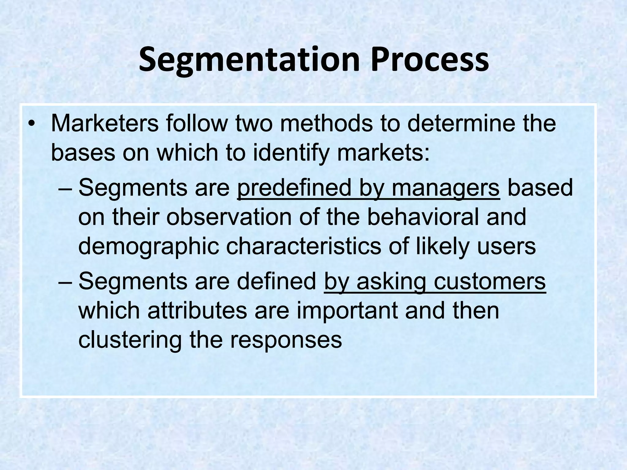 Segmentasi, Targeting & Positioning | PPT