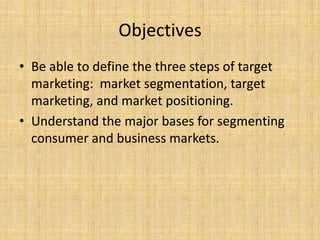 Segmentasi, Targeting & Positioning | PDF