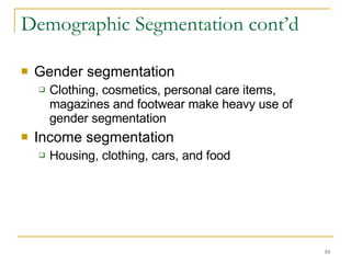 Segmentation | PPT