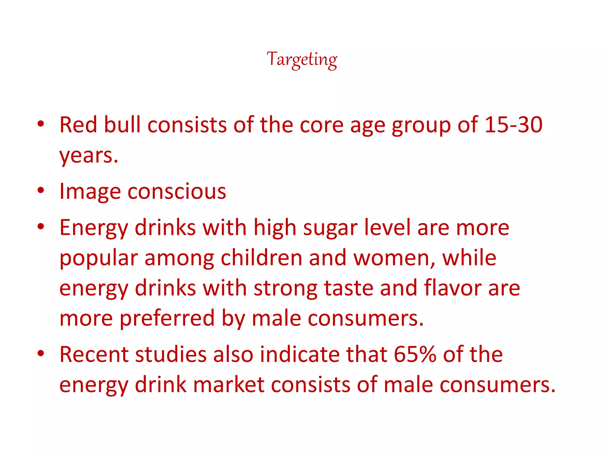 Segmentation of red bull | PPTX