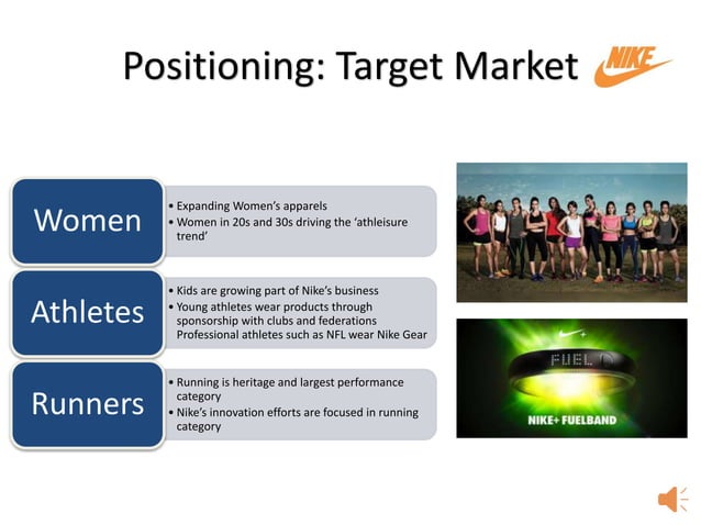 Nike's Segmentation Targeting Positioning Marketing Strategy | PPTX