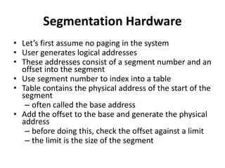 Presentation on Segmentation | PPTX