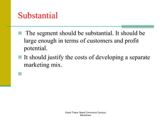 Market Segmentation | PPT