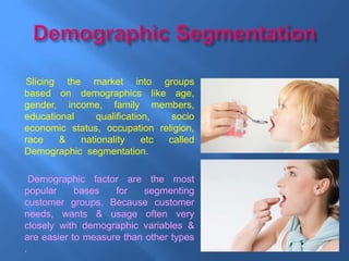 Market Segmentation ppt | PPTX