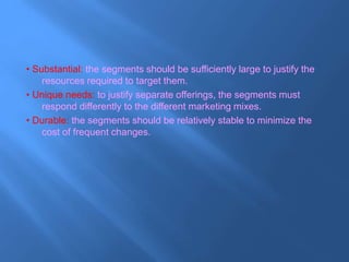 Market Segmentation ppt | PPTX
