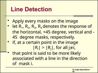 segmentation in image processing .pptx | Computing | Technology & Computing