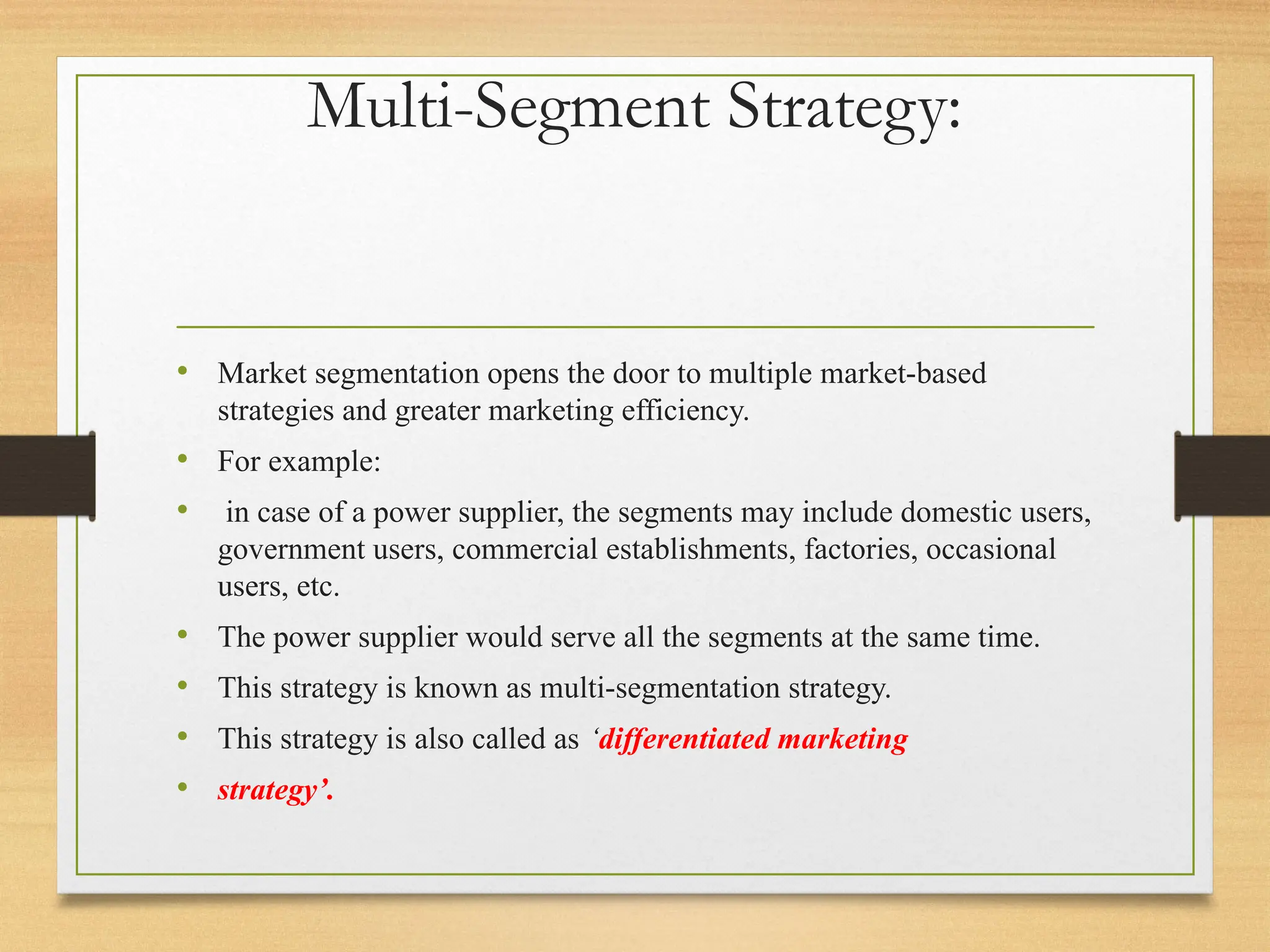 Segmentation class 12 ppt with proper explaination | PPT | Free Download