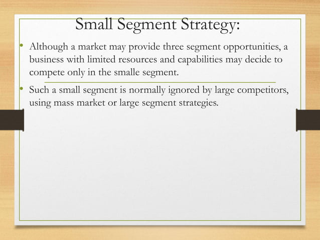 Segmentation class 12 ppt with proper explaination | PPT | Free Download