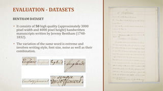 Segmentation - based Historical Handwritten Word Spotting using ...