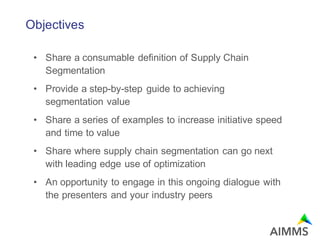 Supply Chain Segmentation & Analytics | PDF
