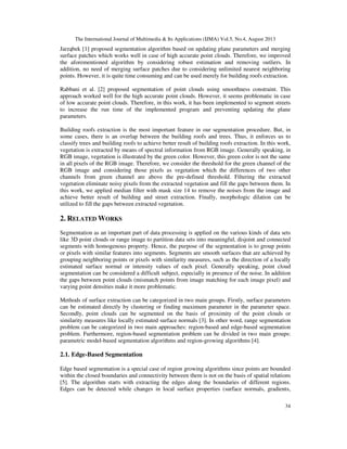 SEGMENTATION AND CLASSIFICATION OF POINT CLOUDS FROM DENSE AERIAL IMAGE MATCHING | PDF