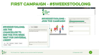 Segmentation and reactivation - Trussell Trust | PPTX