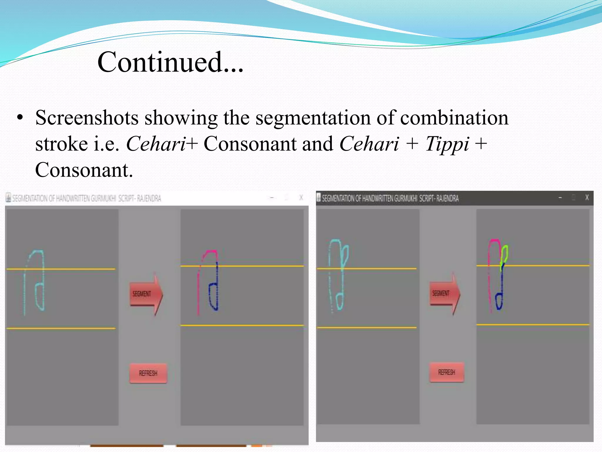Segmentation And Recognition Of Handwritten Gurmukhi Script Ppt 6121
