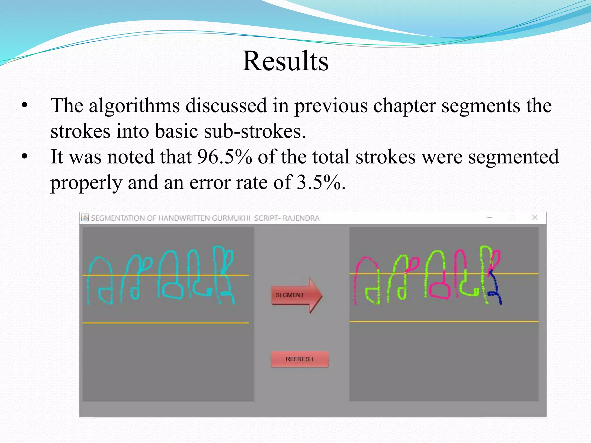 Segmentation And Recognition Of Handwritten Gurmukhi Script Pptx Web Development Internet