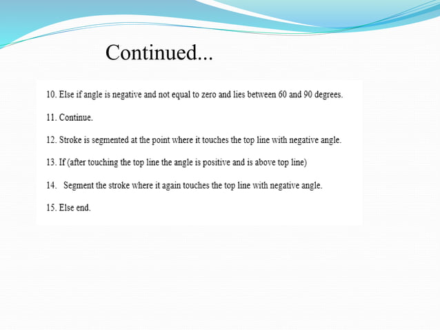 Segmentation And Recognition Of Handwritten Gurmukhi Script Pptx Web Development Internet