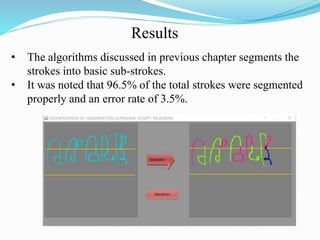 Segmentation and recognition of handwritten gurmukhi script | PPTX | Web Development | Internet