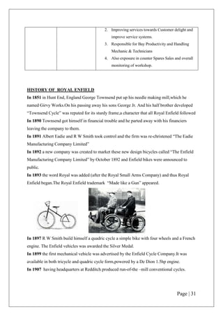 Segmentation and satisfaction level royal enfield | PDF