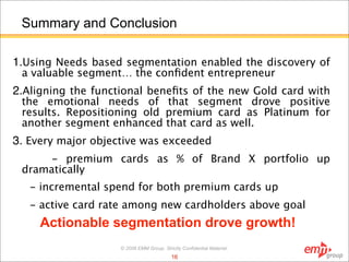 Segmentation Case Study | PDF