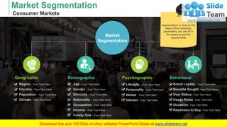 Segmentation Markets And Evaluation PowerPoint Presentation Slides | PPT