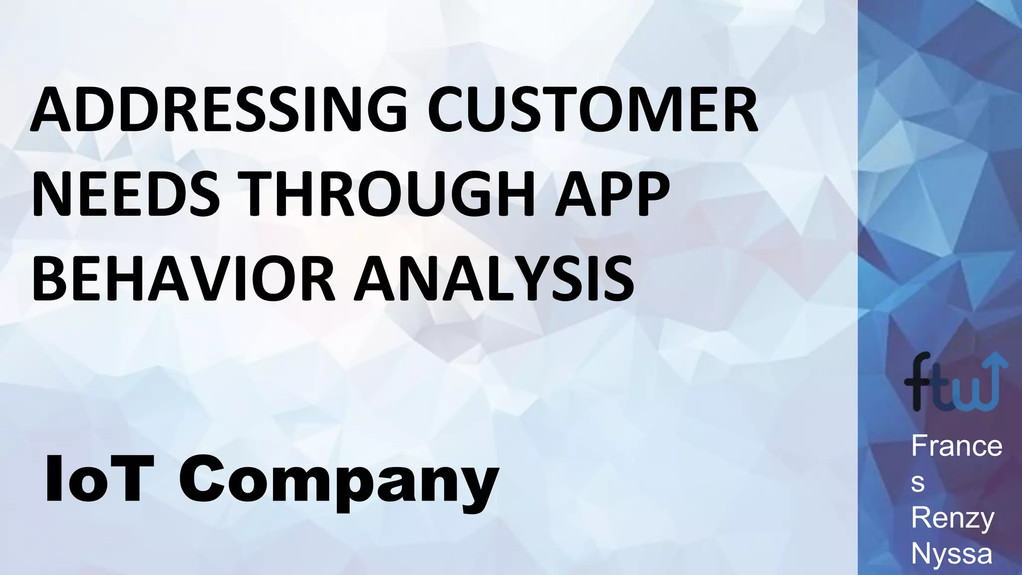 Segmentation of app users | PDF